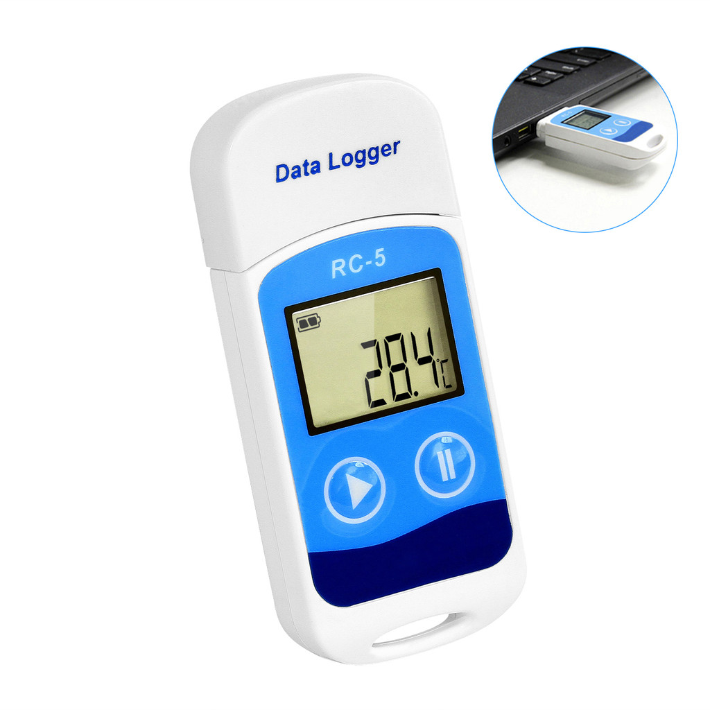 Data Logger Temperature Data Logger High Accuracy USB Data Recorder ...