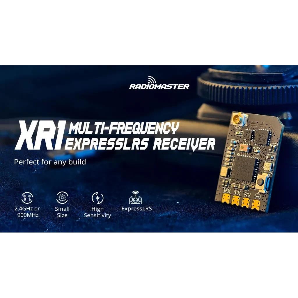 Radiomaster XR1 2.4GHz Sub-G 900MHz Dual-band Semtech LR1121 ...