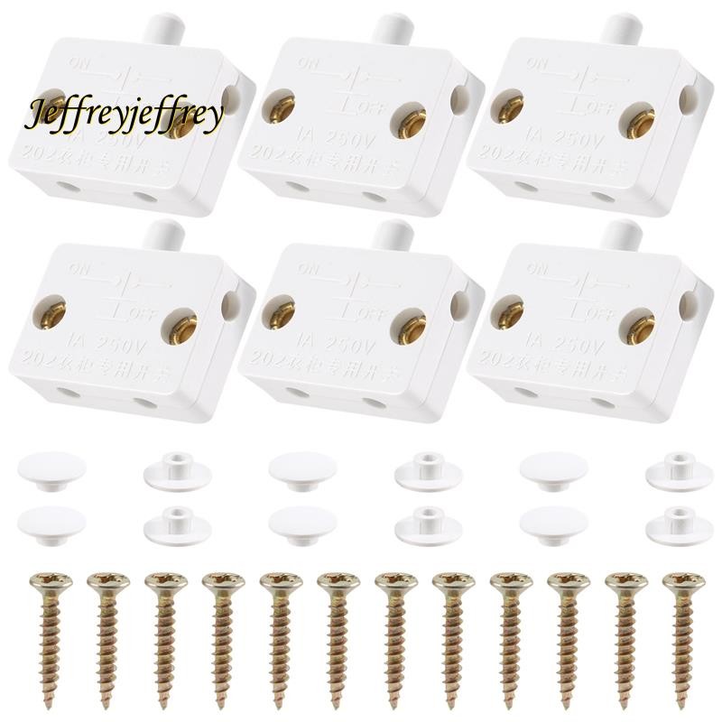 6Pcs Door Led Switch for Closet Light,Normally Closed Cabinet ...