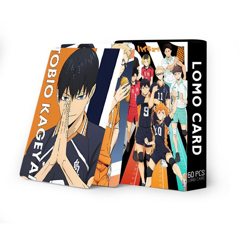 60pcs Anime Card Photocard Haikyuu Haikyu Genshin Impact | Shopee Malaysia