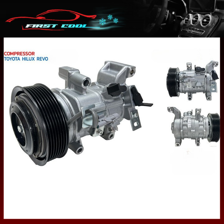 TOYOTA HILUX REVO 2016 GUN126 AIR COND COMPRESSOR GUN125 10SRE11C 7PK 8530 A/C | Shopee Malaysia