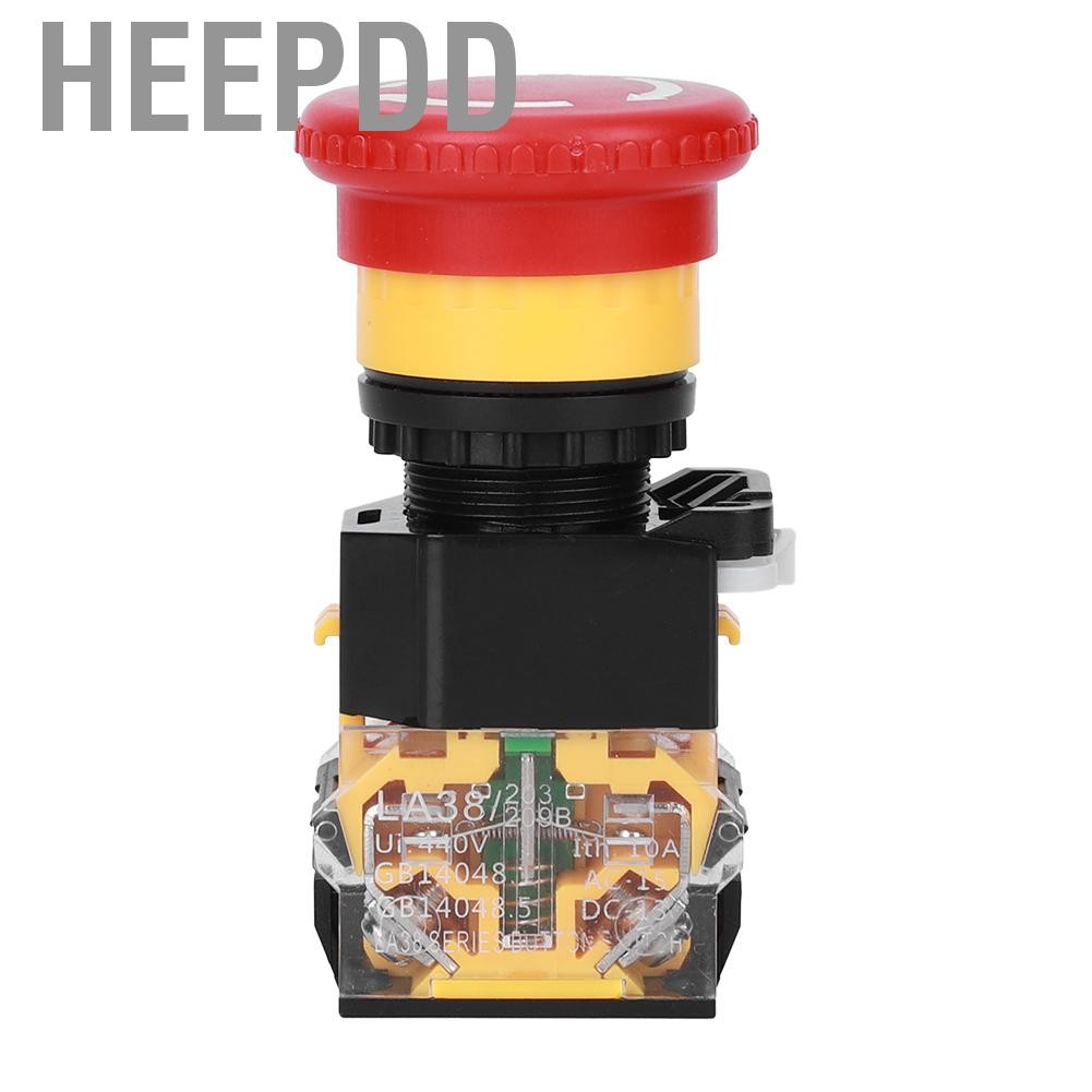 HEEPDD Push Button Switch 22mm On/Off Engineering Plastic 440V 10A for ...