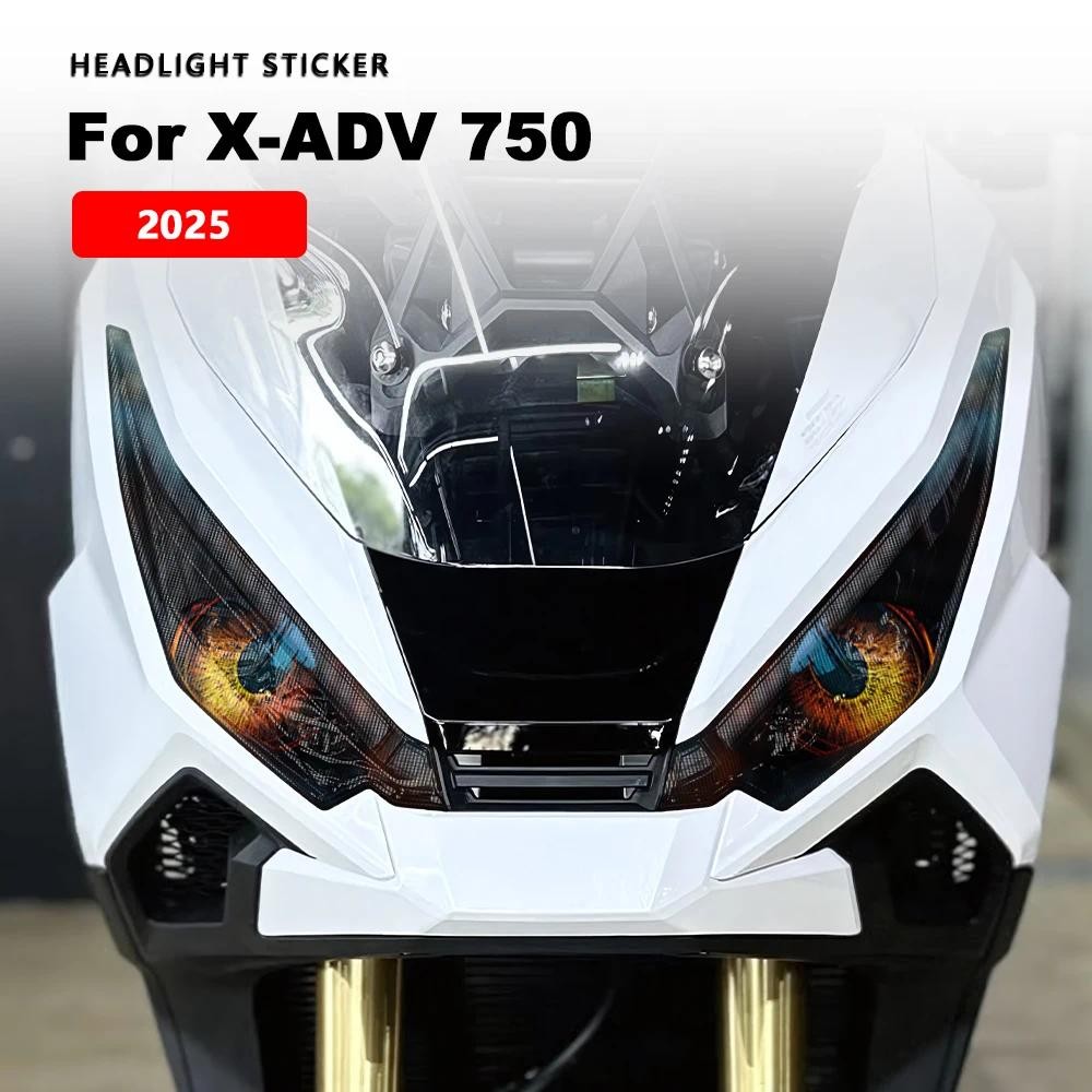 Motorcycle Headlight Stickers Waterproof Decals For Honda XADV750 X-ADV ...