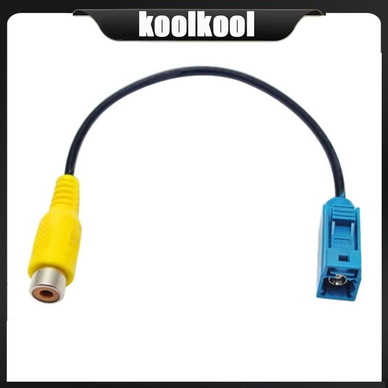 Kool Car Reversing Rear View Camera Adapter Cable Female to RCA Female ...