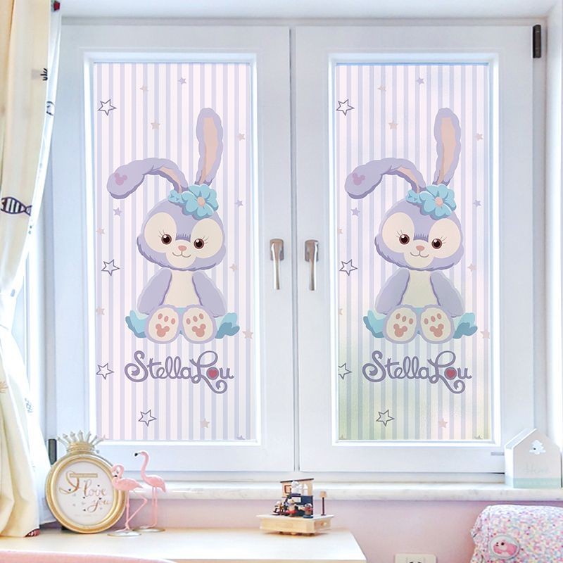 Sanrio Glass Sticker Translucent Impervious Toilet Bathroom Sliding ...