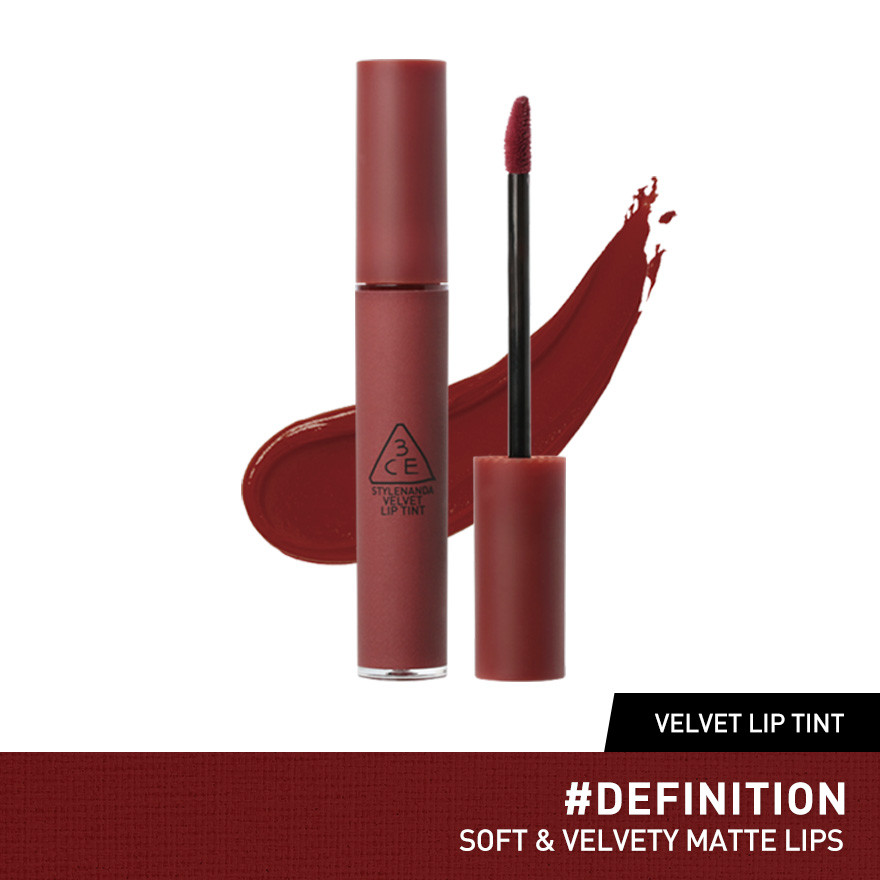 3CE Velvet Lip Tint Definition | Shopee Malaysia