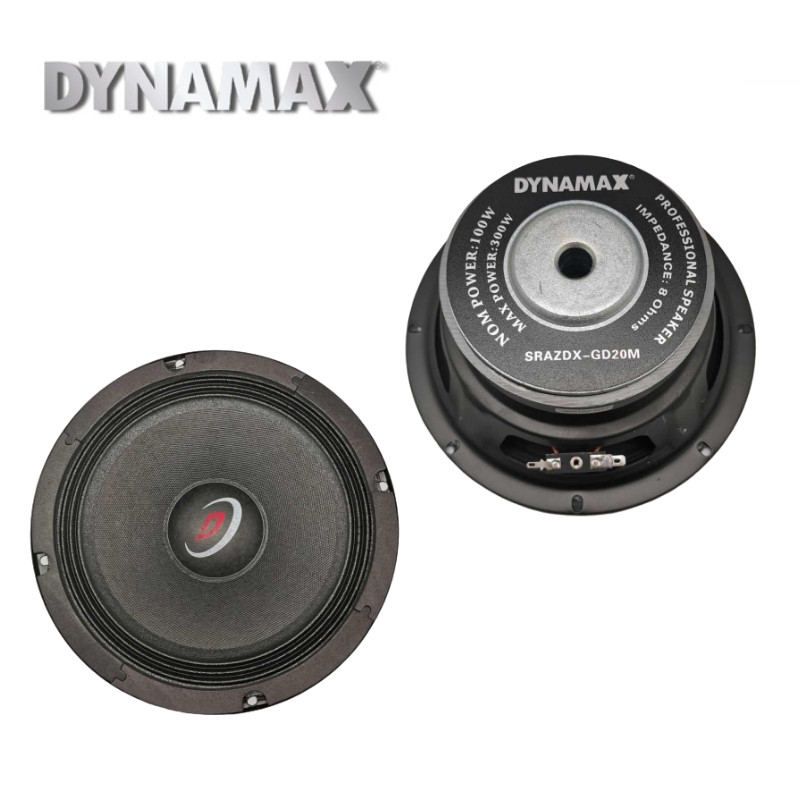 DYNAMAX 8" Woofer 100 watt 8 ohm - SRAZDX-GD20M | Shopee Malaysia