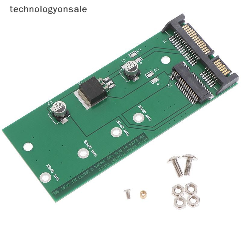[technologyonsale] Ngff ( M2 ) ssd to 2.5 inch sata adapter m.2 ngff ssd to sata3 convert card ...