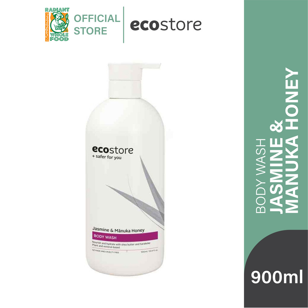 EcoStore Jasmine & Manuka Honey Body Wash (900ml) | Shopee Malaysia