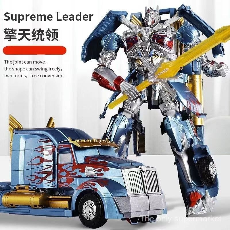 Oversized Transformers Model Car Robot Optimus Bumblebee Figure ...