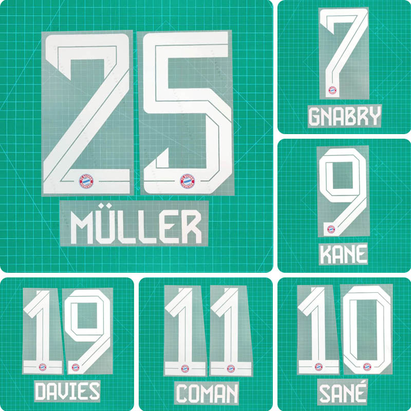 Football Idol Number 2025 Bayern Munich Home MULLER Number and Name ...