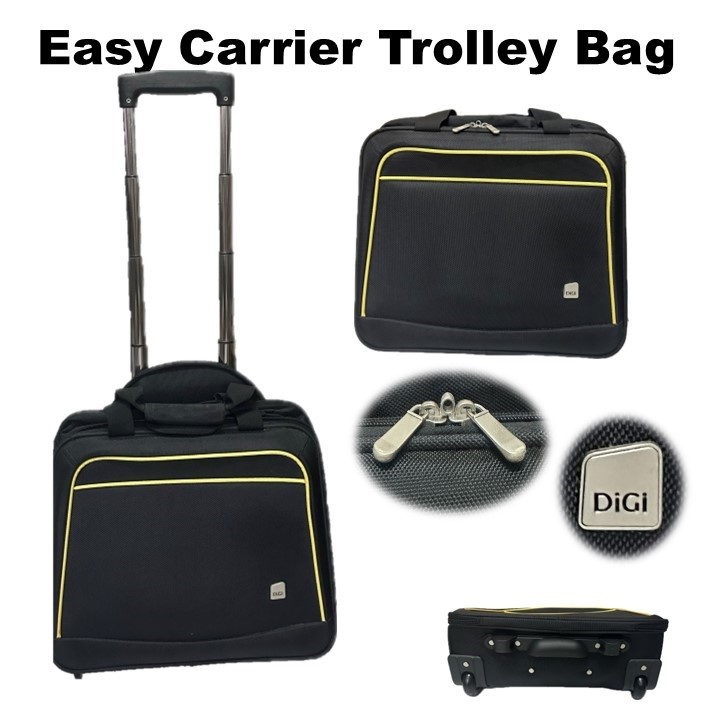 Easy Carrier Extra Thick Trolley Document Bag (2 Wheels) By Digi ...