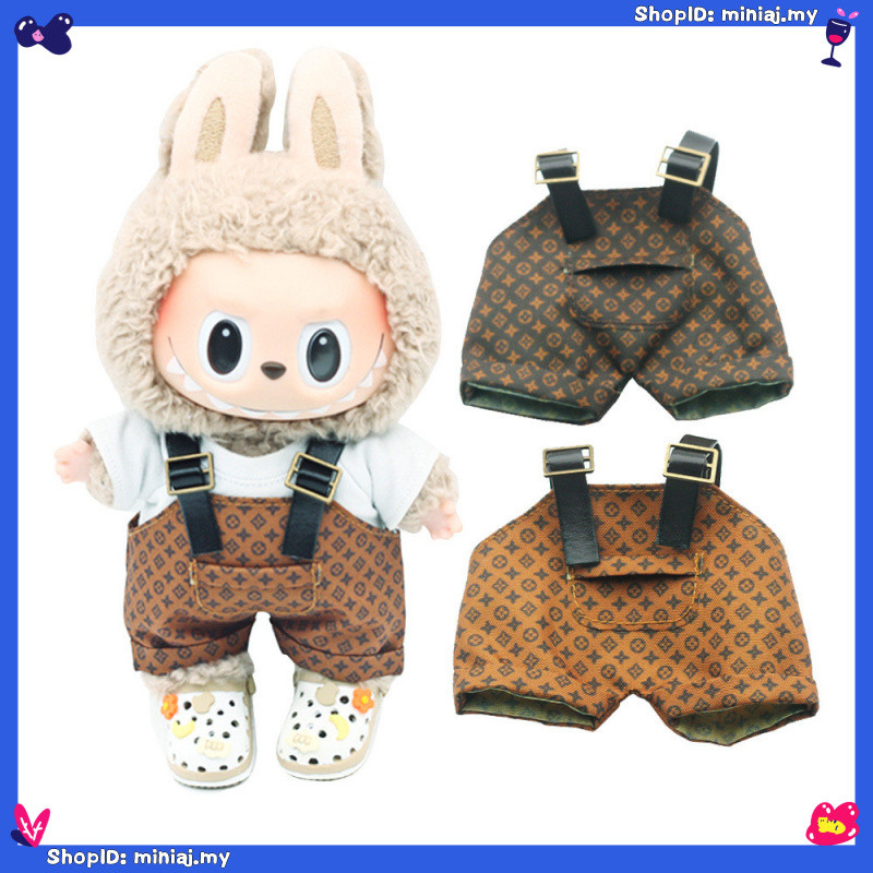 L.v Brown Suspenders Suitable for labubu v1/labubu v2/baoao/ozai/kimmon ...