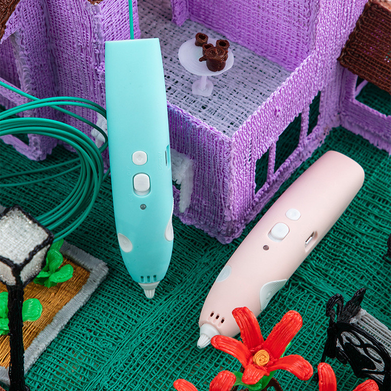 Deli 74860 3D Printing Pen Graffiti Three-Dimensional Painting Pen ...