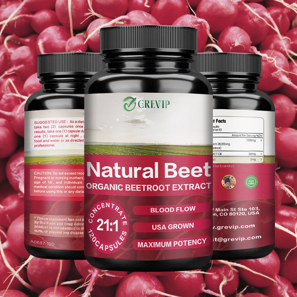 Beetroot Capsules - Beetroot Supplement to Support Heart Health and ...