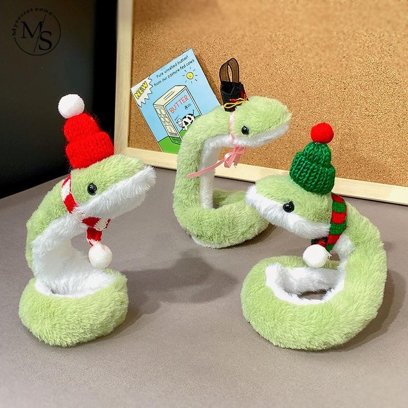 2025 Snake Year Plush Toy Kawaii Little Snake Shaped Doll Creative ...