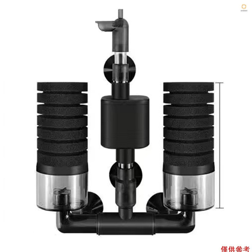 Ado)Fish Tank Pneumatic Filter Small Aquarium Mini Suction Toilet Grass ...