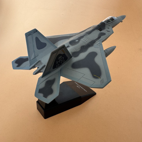 1: 100 American F22 Raptor Invisible Simulation Alloy Fighter Military ...