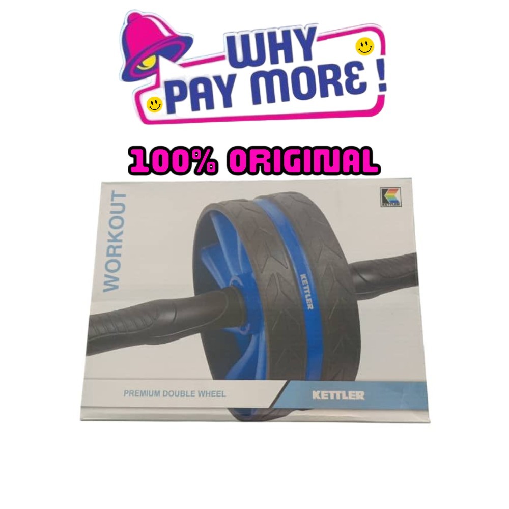 KETTLER Premium Double Wheel Exerciser Workout | Shopee Malaysia