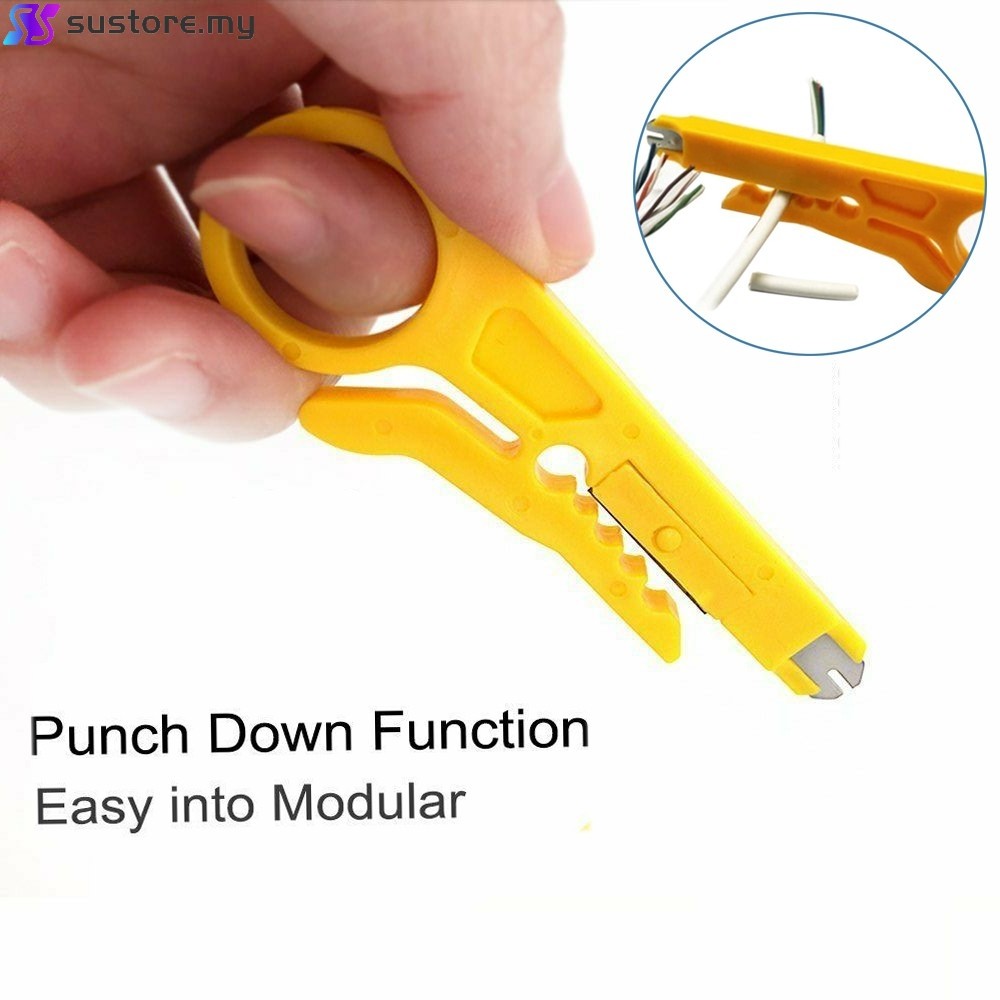 [Super] IDC Insertion Punch Down Tool with Cable Wire Stripper BT ...