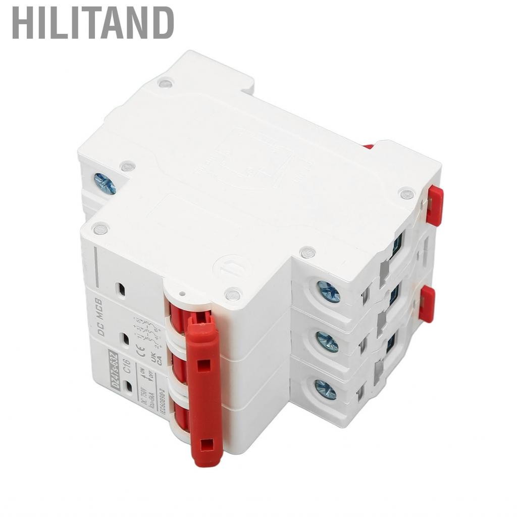 Hilitand 3P Mini Circuit Breaker Miniature Small DC Solar PV System ...