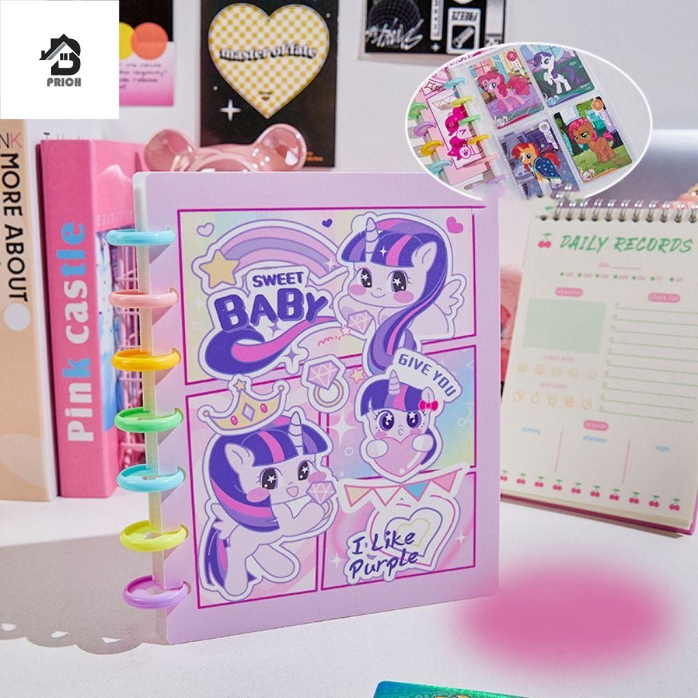 PRICH A5 Binder Photocard Holder, Little Pony with Inner Page Photo ...