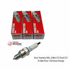 Spark Plug NGK (CR6HSA) Yamaha mio j/mio gt/SoulGT125/Gear/Freego/X-ride125 mio j mio gt soul gt ...