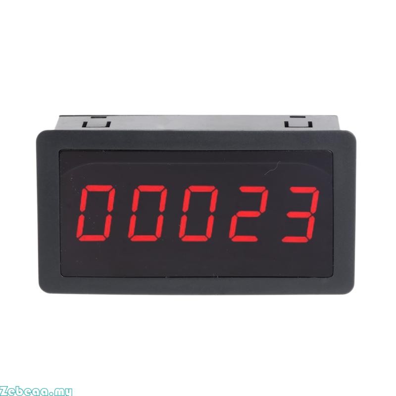 Zebeaa Digital LED Counter Panel Meter 5 Digit Panel Counter Meter Plus ...