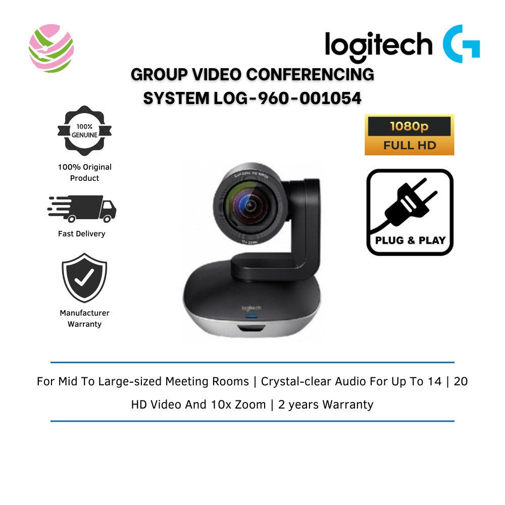 Logitech Group CC3500E Video Conference Camera Webcam LOG-960-001054 ...