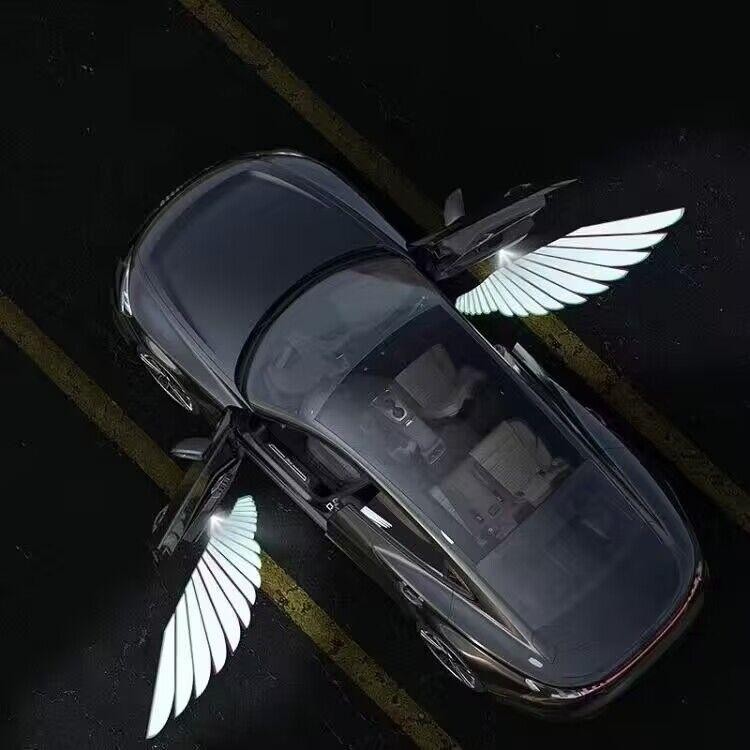 1PCS Car Door Logo Light Wireless Welcome Lamps Car LED Light Angel ...