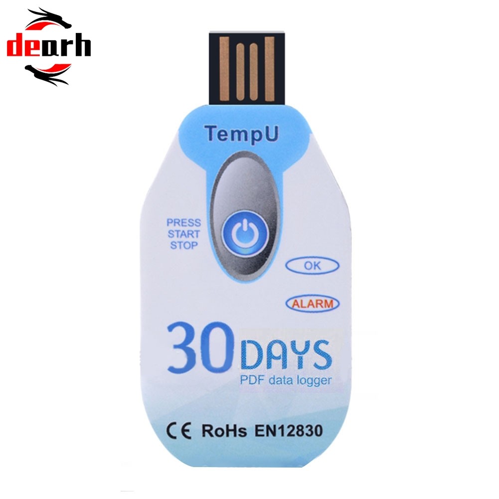 [DRHT] Waterproof USB 2.0 PDF Disposable Temperature Data Logger 30/60 ...