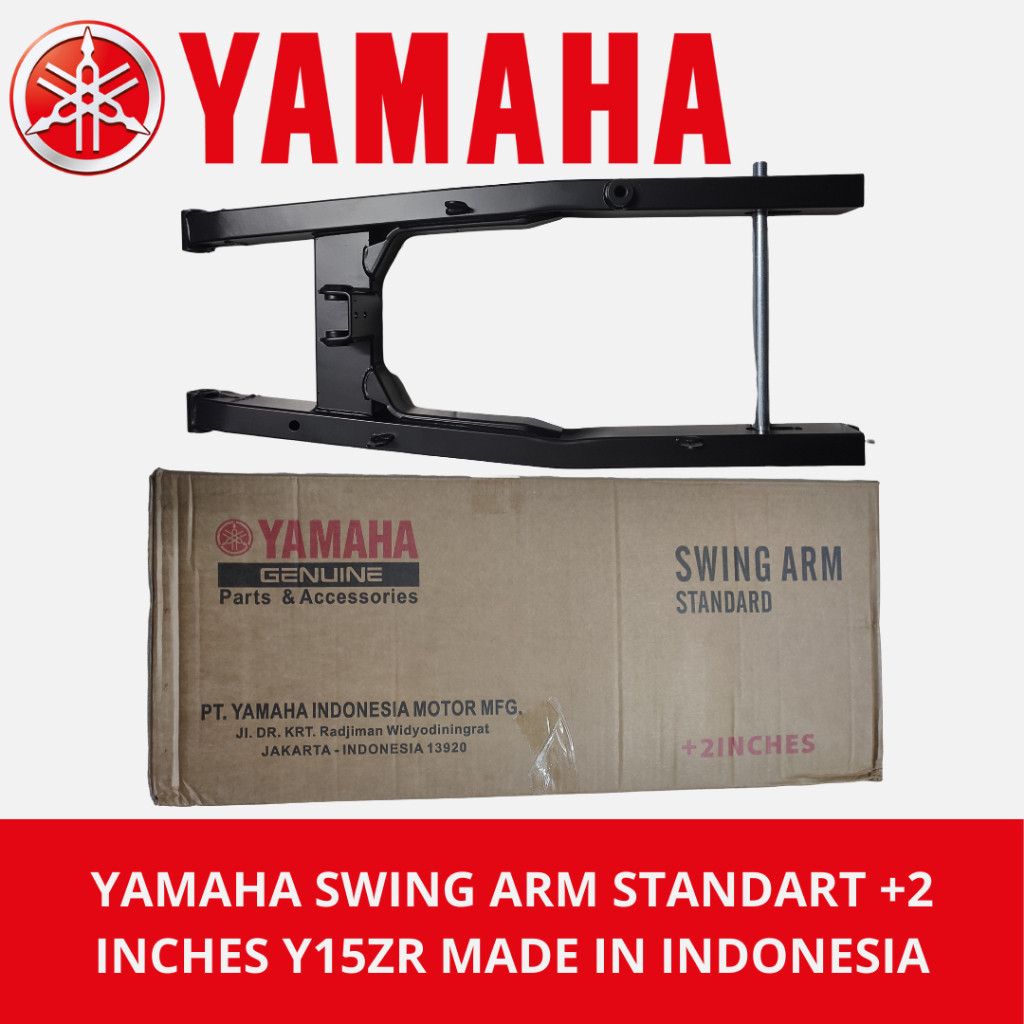 YAMAHA SWING ARM STANDART +2 INCHES Y15ZR MADE IN INDONESIA | Shopee ...