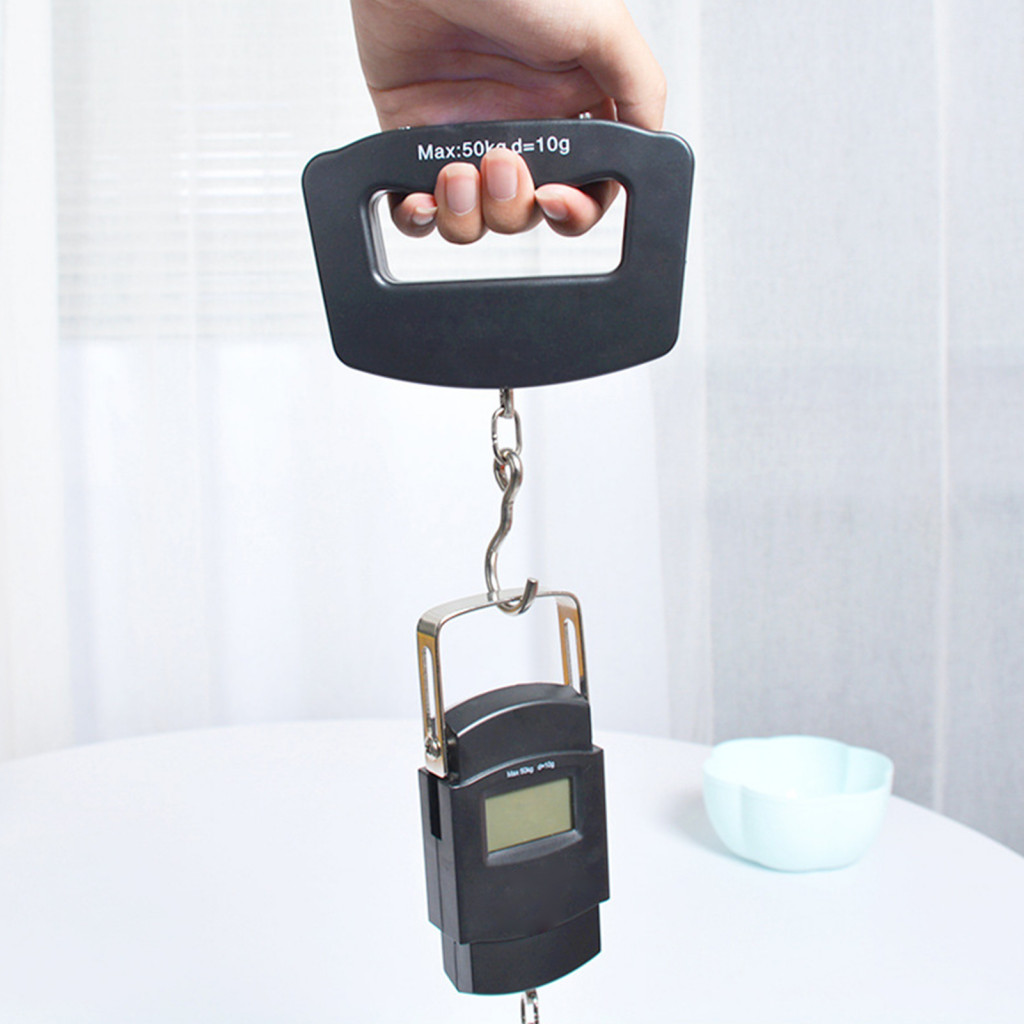 Accurate Suitcase Scale Electronic Luggage Scale Portable Electronic ...