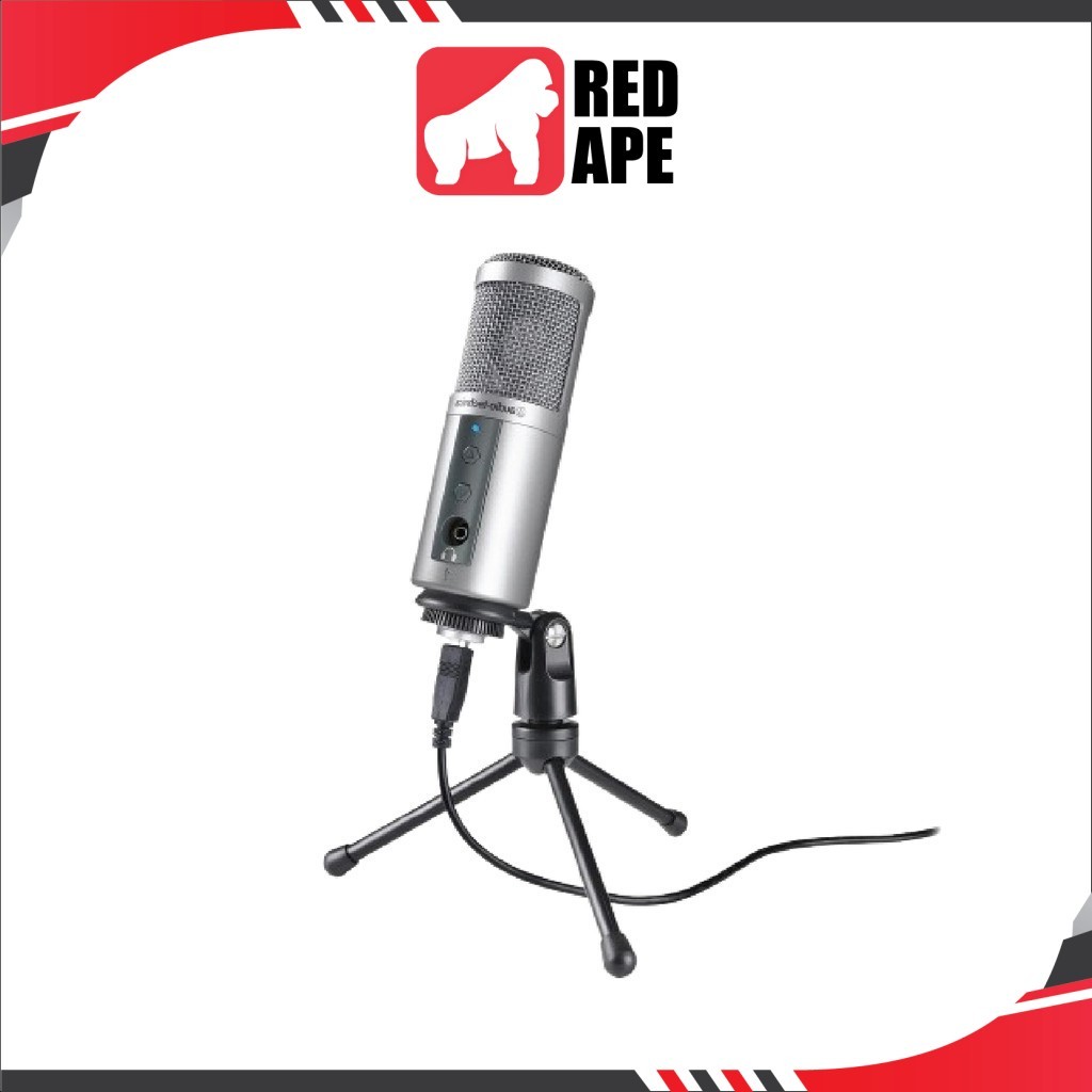 Audio Technica ATR2500-USB, Condenser Microphone: USB Connectivity for ...