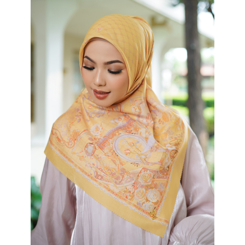 Yara Scarf - LA GRANDE in Yellow | Hijab | Hijab | | Shopee Malaysia