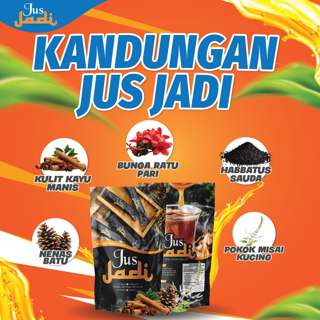 (HOT PRODUCT) [ JUS JADI ] - Minuman Herba Tradisional Berkualiti ...