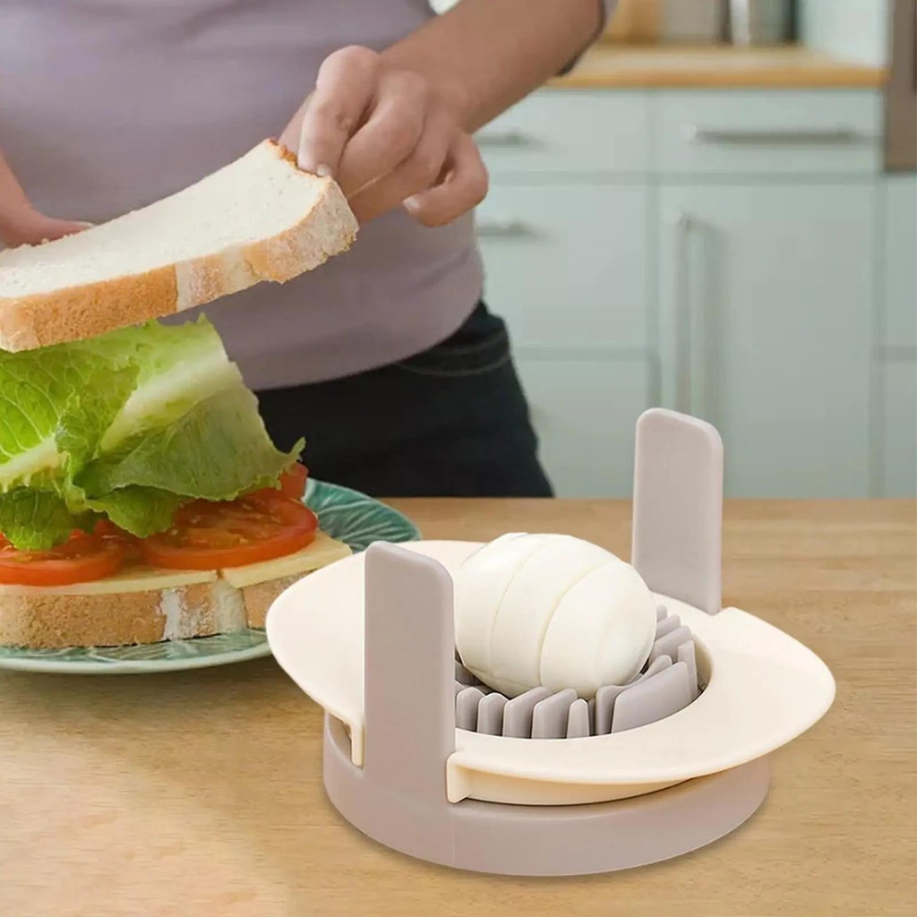 Multipurpose Stainless Steel Wire Egg Slicer Egg Slicer For Hard Boiled ...