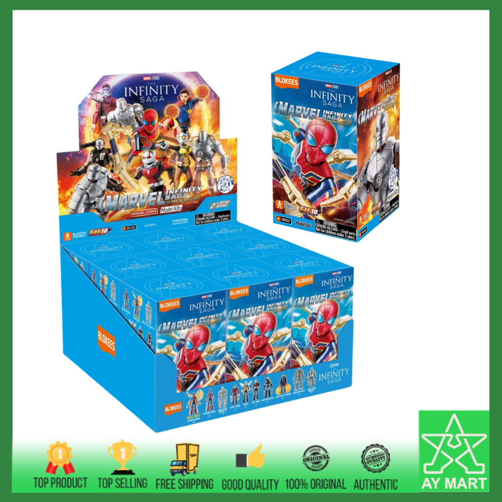Blokees Marvel Infinity Saga 1pcs Blind Box Galaxy Version 02: Collect ...