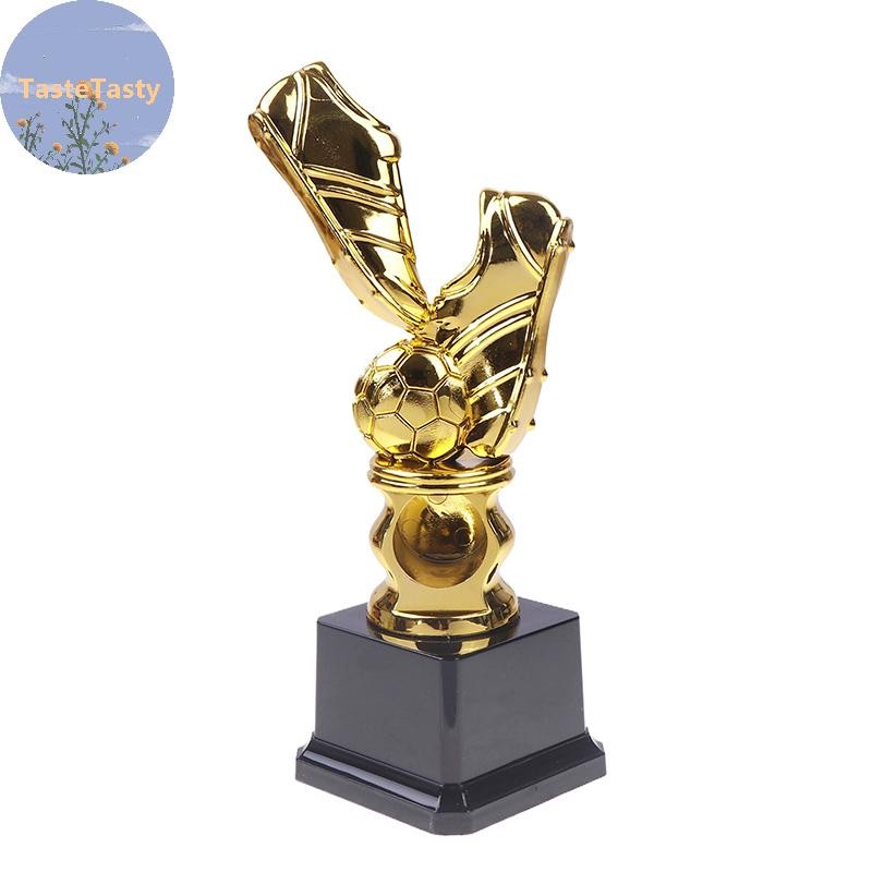 TasteTasty Football Golden Boot Trophy Winner Gold Trophys Golden Shoe ...