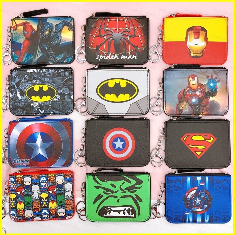 Sta5 Spider-Man Batman Iron Man superman Captain America Cartoon card ...