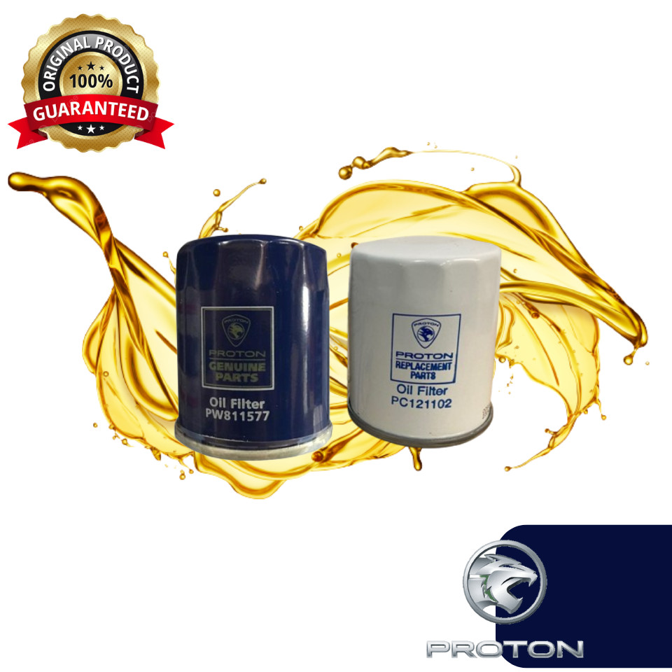PC121102 Proton Oil Filter (100% Original) | Shopee Malaysia