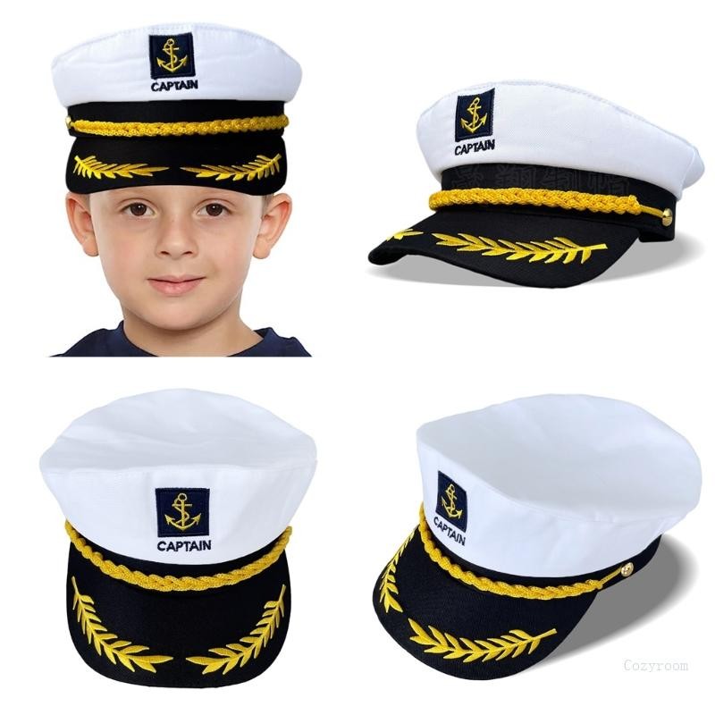 Crazy Navy Marine Hat Sailor Captain Costume Yacht Captain Hat Skipper ...
