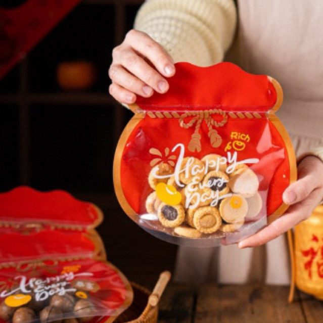 Sasa Plastic Standing Ziplock Clip / Plastic Zipper Cookies Cute Motifs ...