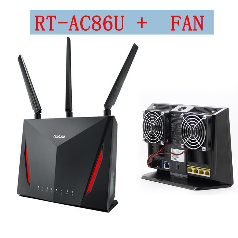ASUS AC2900 RT-AC86U WiFi dual-band Gigabit high performance wireless ...