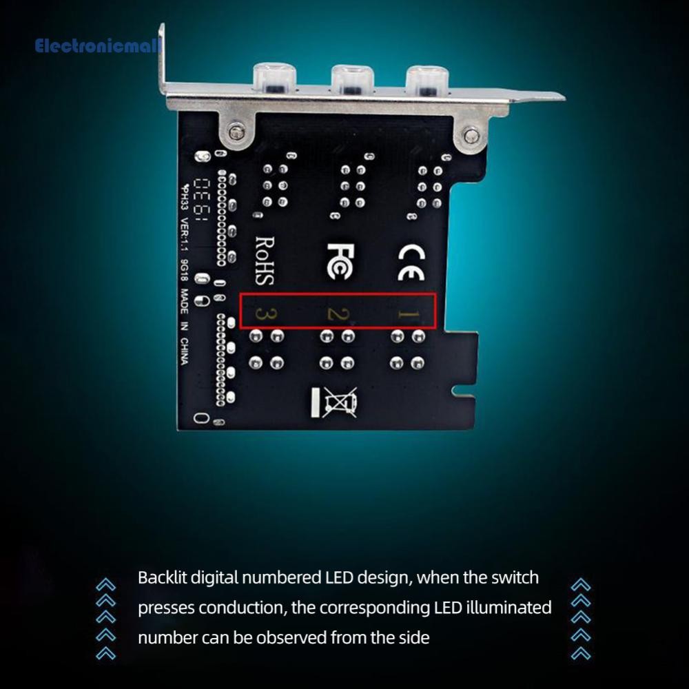 Hard Disk Control System HDD SSD Power Switch Controlle r LED Backlit ...