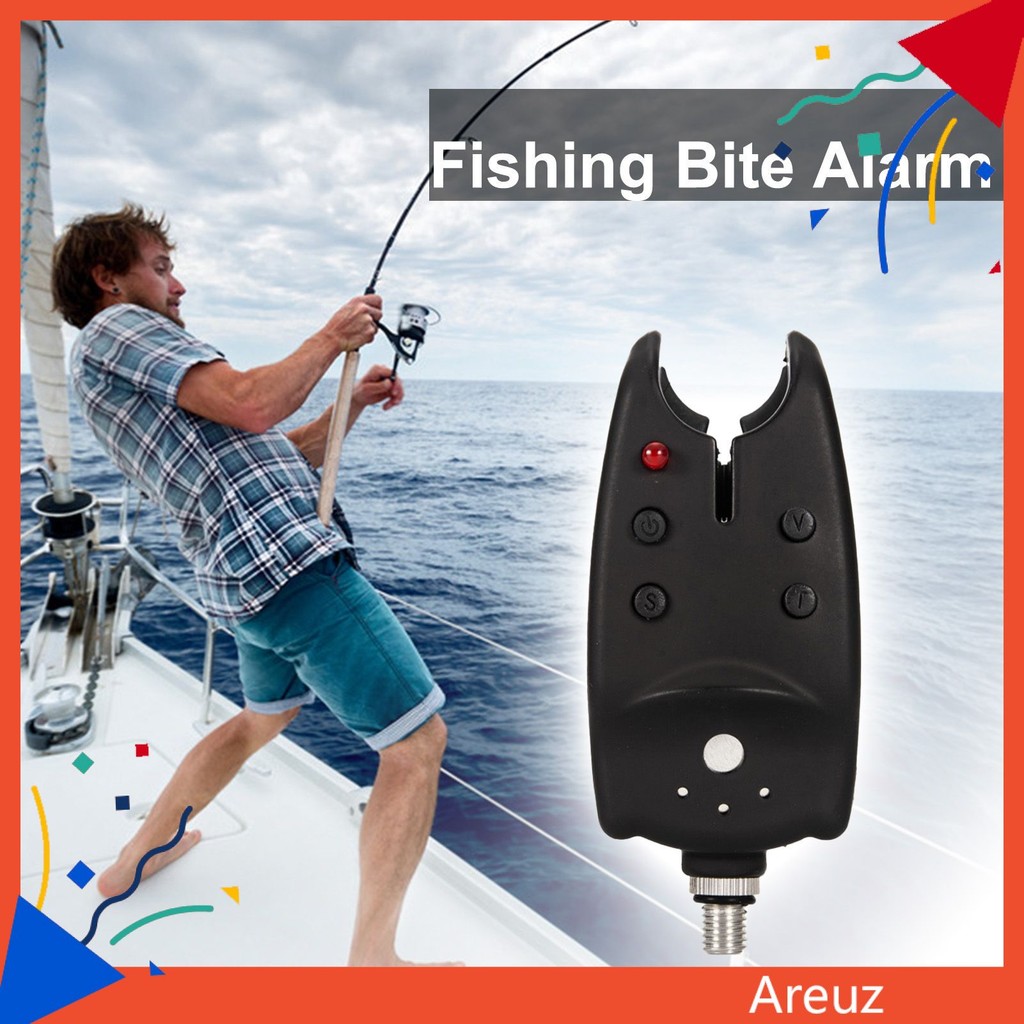 ARE Fishing Bite Alarm Sensitive Intelligent Plastic Electronic Light ...