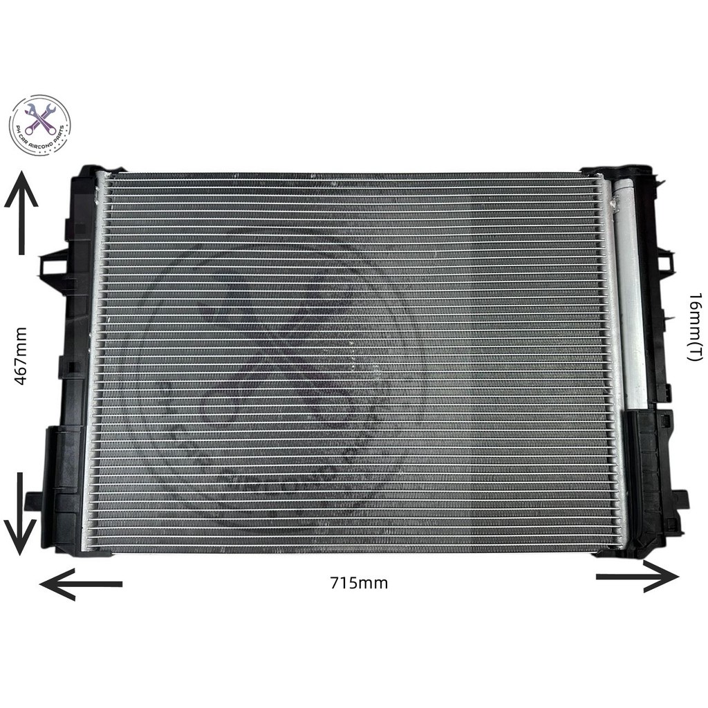 [OEM NEW] CONDENSER - MERCEDES BENZ MB W176 / W246 / W242 2012 FOR CAR ...
