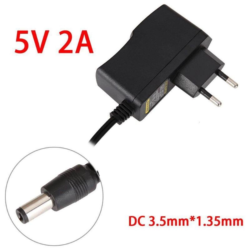 💯🔥🎊MYTV Decoder DC 5V 2A Power Adapter 2 Pins Plug EU Plug | Shopee ...