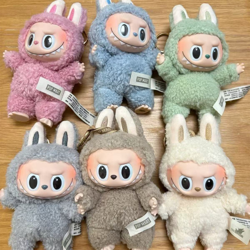 【imamura】POP MART Labubu V1 Doll Blind Box POPMART Macaron Labubu ...