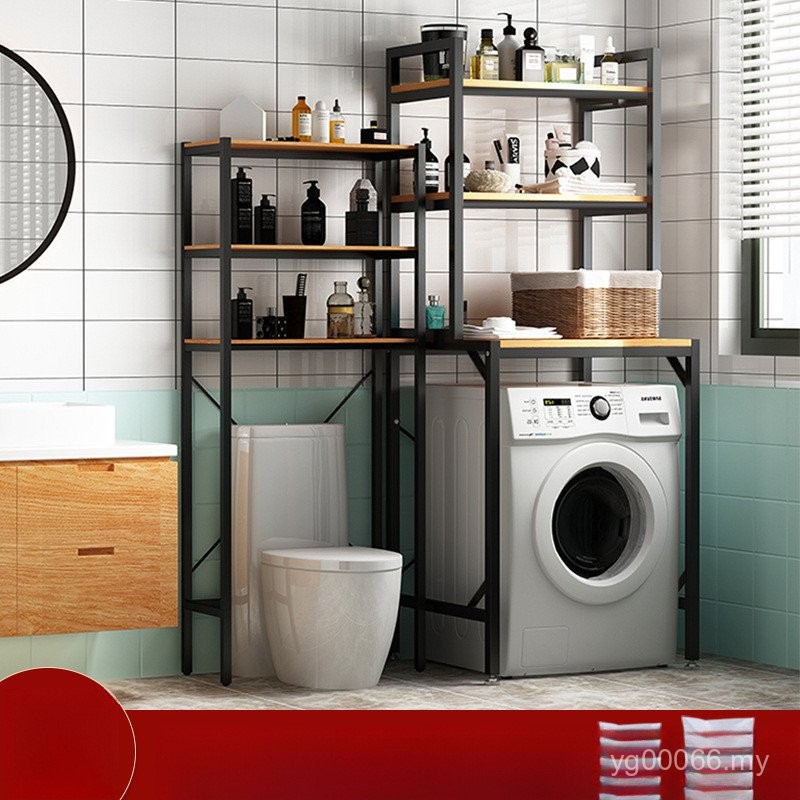 Toilet Above the Toilet Pulsator Storage Rollover Rack Xiaorong Washing ...